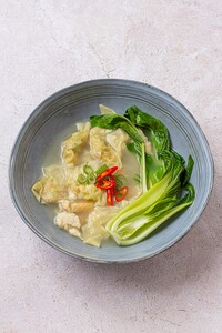 Wontonsoep met garnaal - 24Kitchen