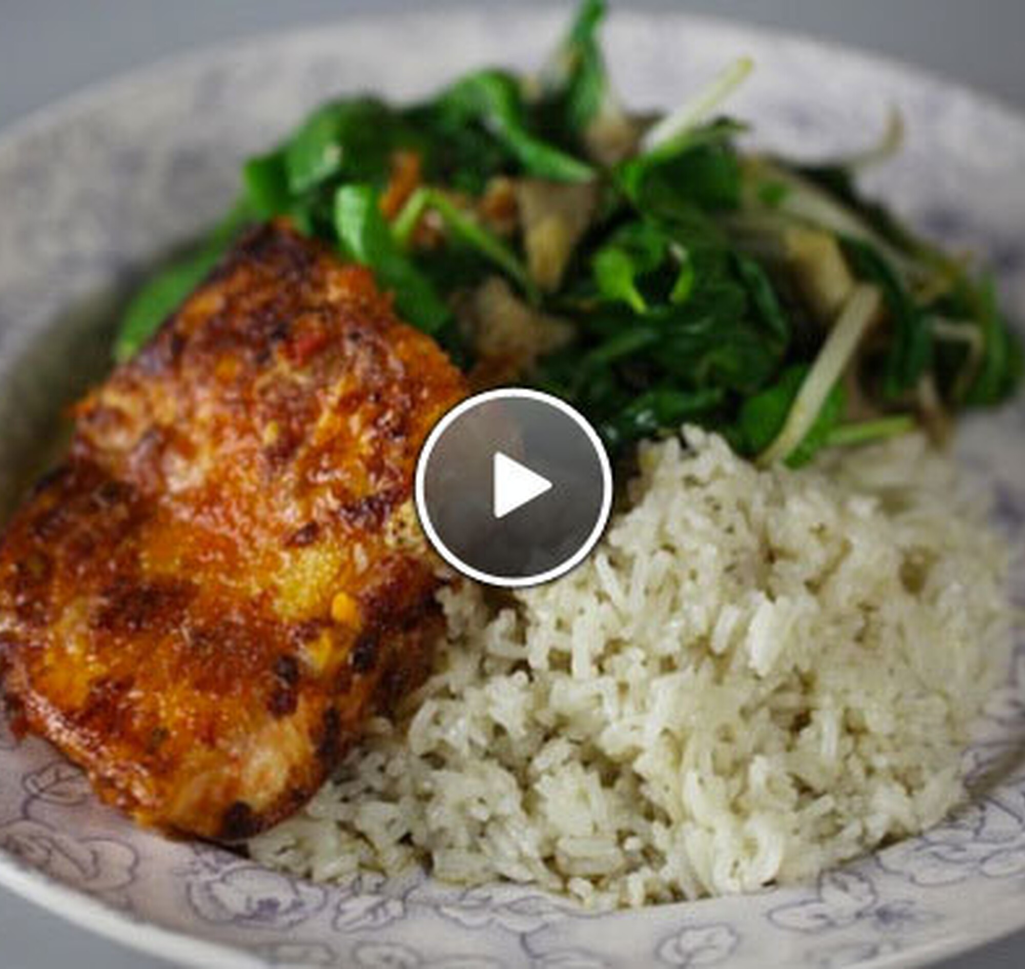 Spicy zeewolf met oosterse spinazie recept - 24Kitchen