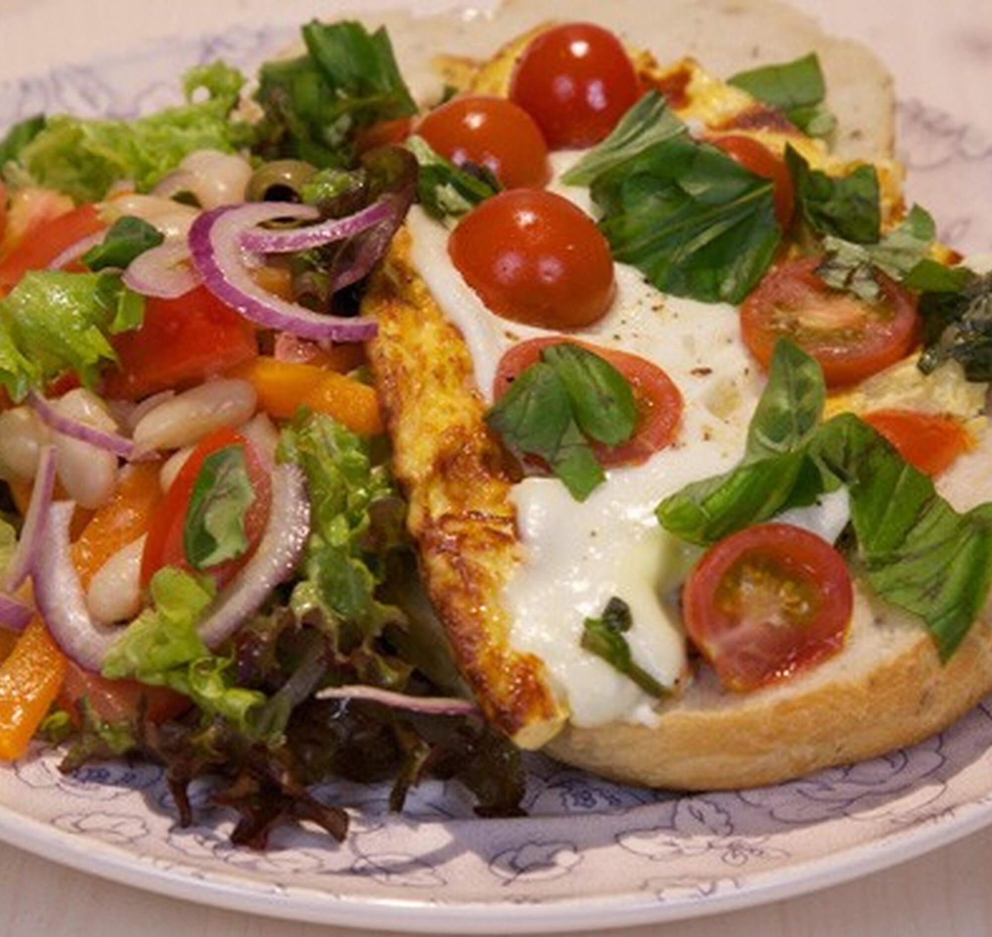 Omelet Caprese recept - 24Kitchen