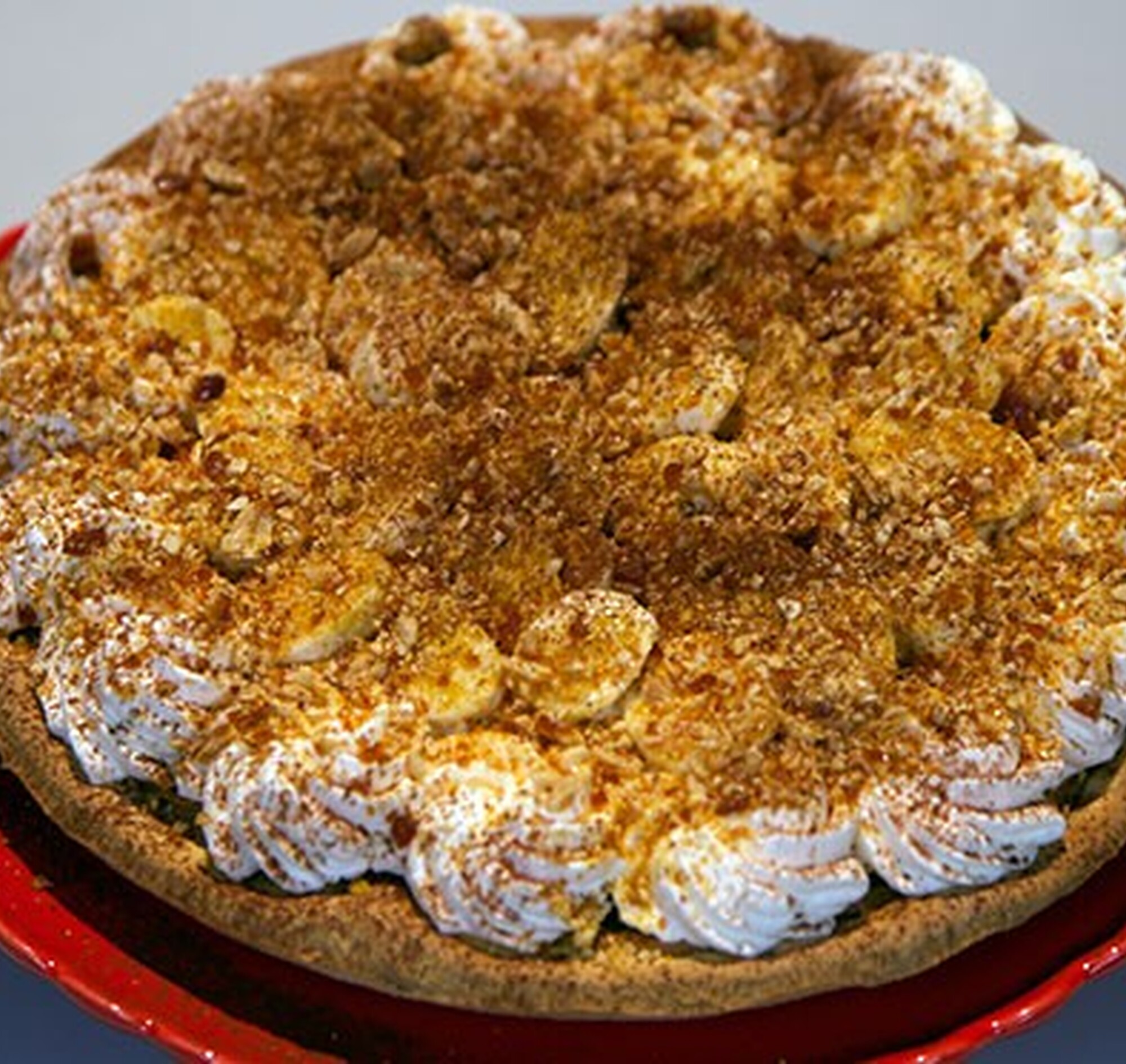 Banana-peanut monkey pie recept - 24Kitchen