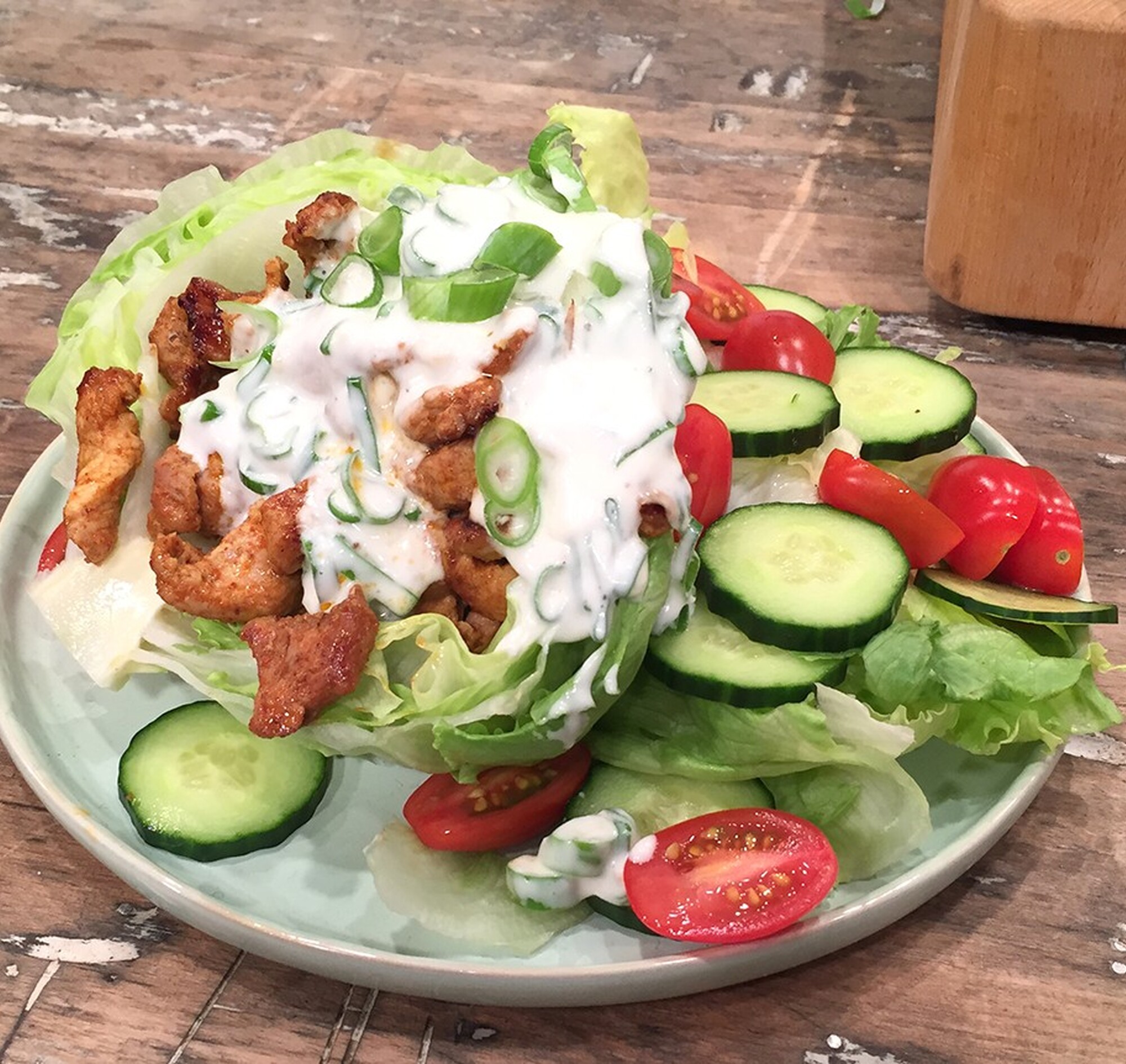 Slaatje Shoarma recept - 24Kitchen