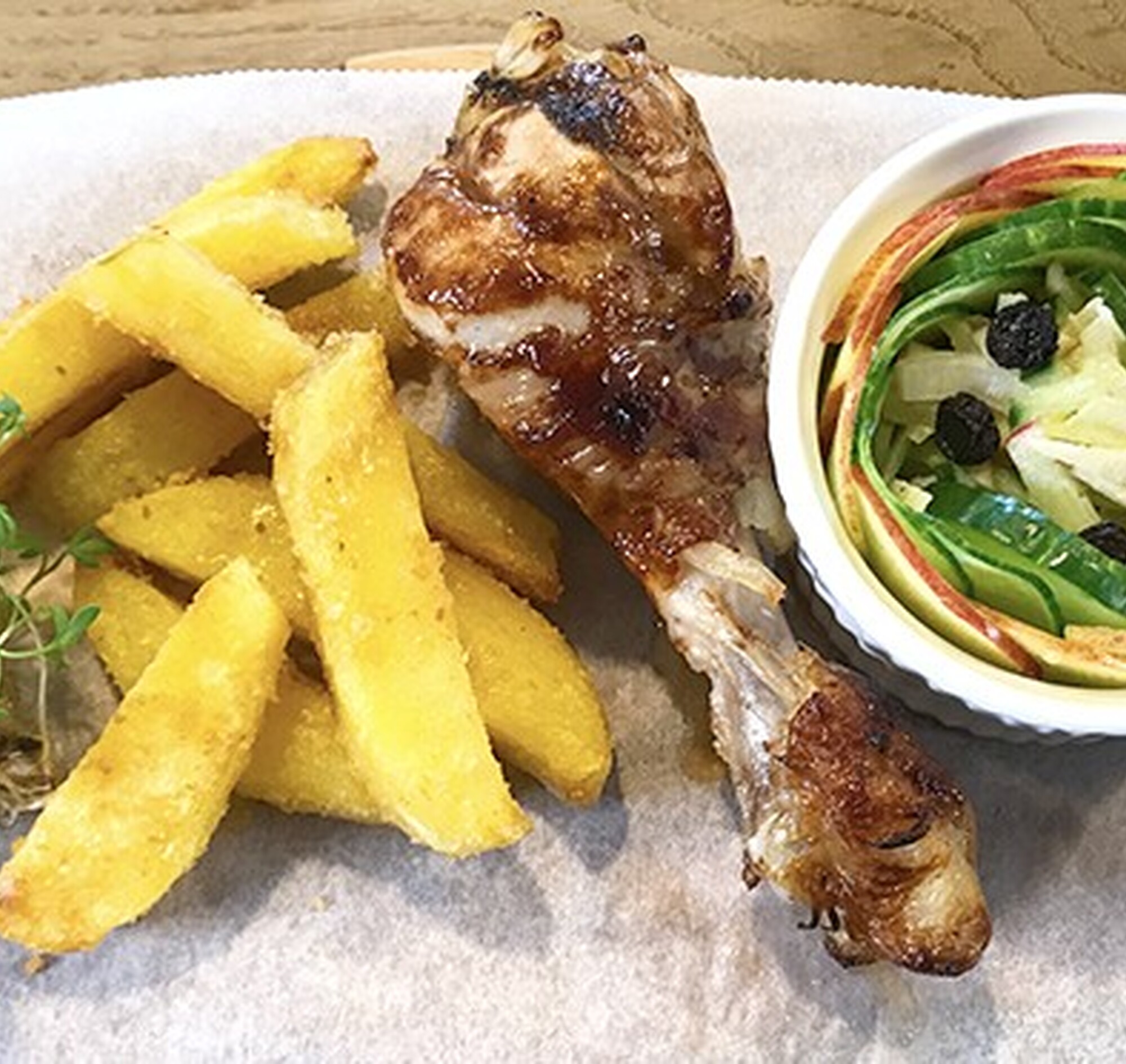 Kip en patat with lof (kip, patat en witlof) recept - 24Kitchen