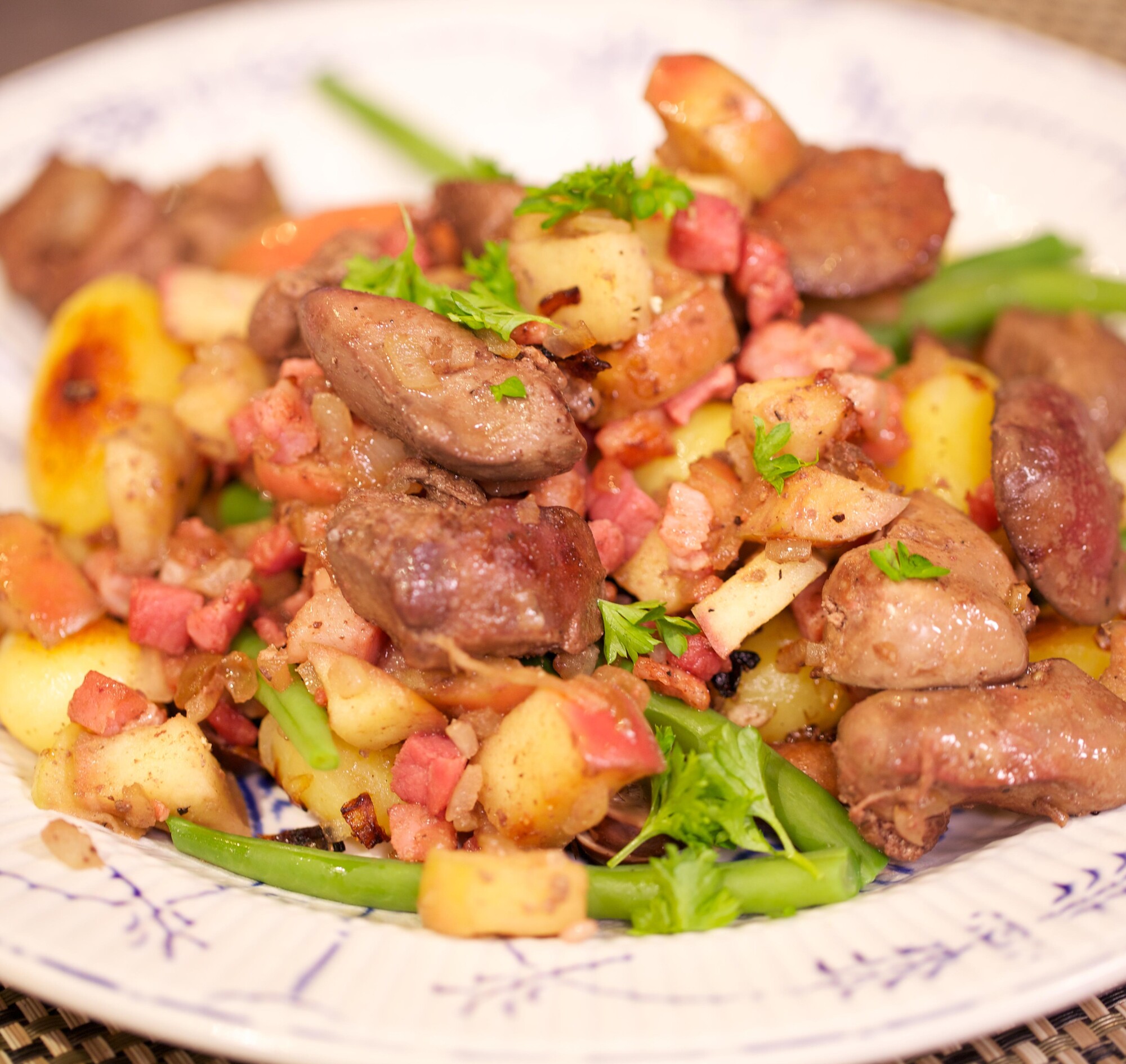 Gebakken kippenlever recept - 24Kitchen