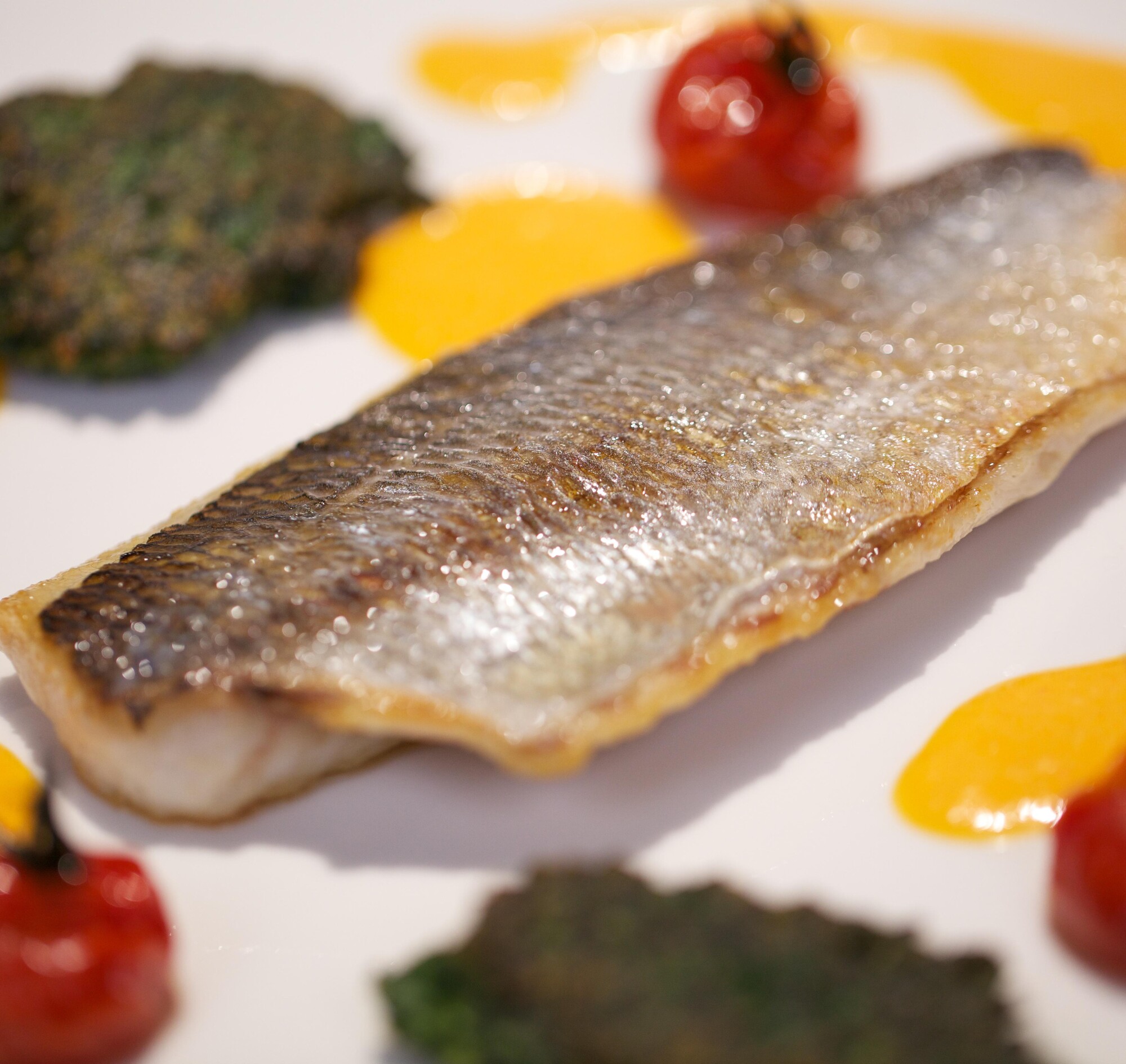 Dorade met spinazie “beignets” recept - 24Kitchen