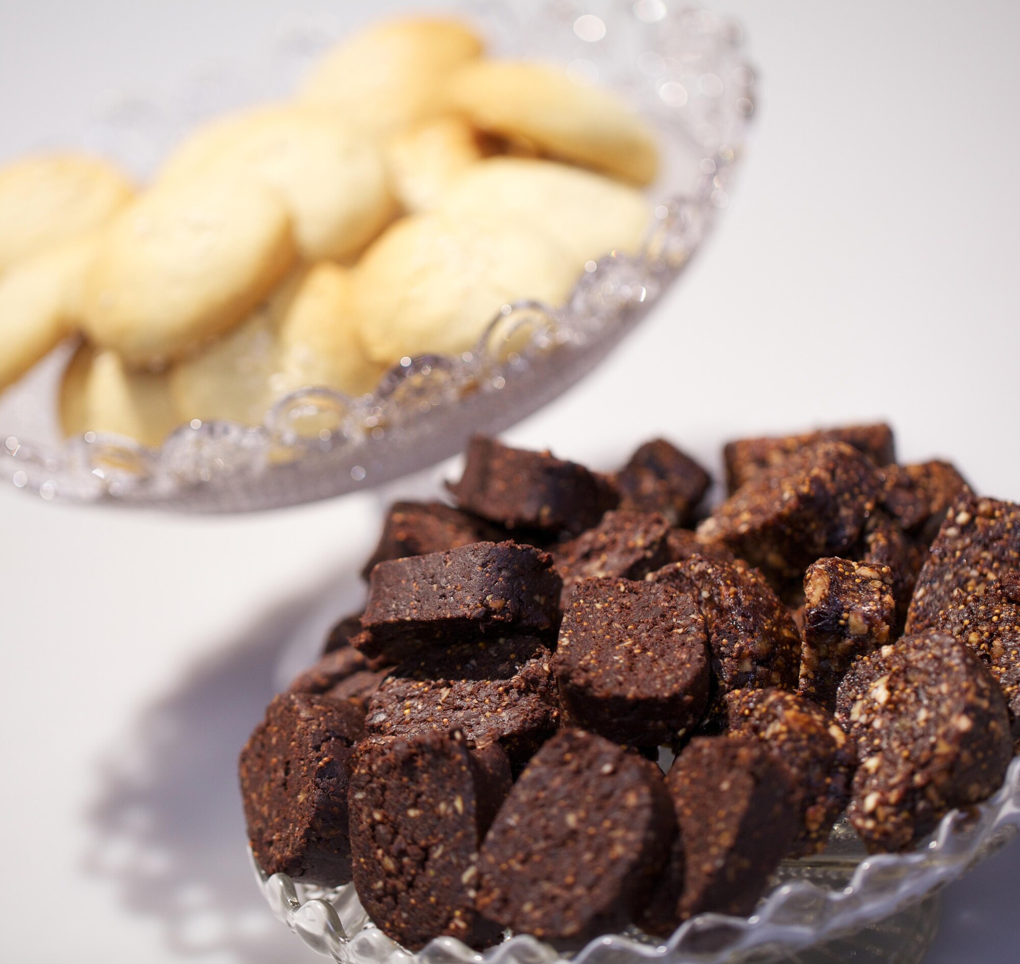 Tahinakoekjes & Arabische noga: chocoladevijgennoga en ...