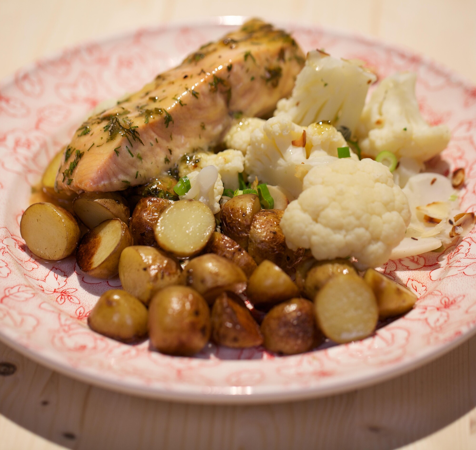 Zalmfilet met gravad lax-saus recept - 24Kitchen