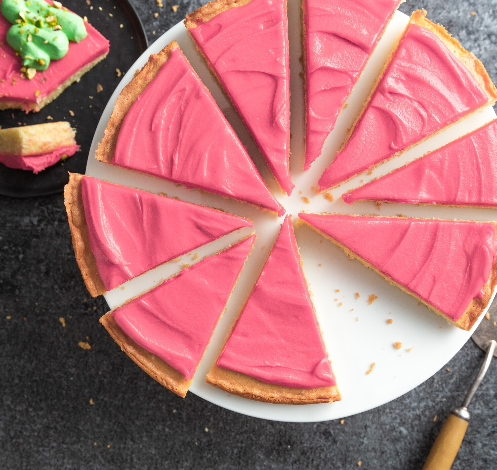 Roze koek XXL - Recept | 24Kitchen