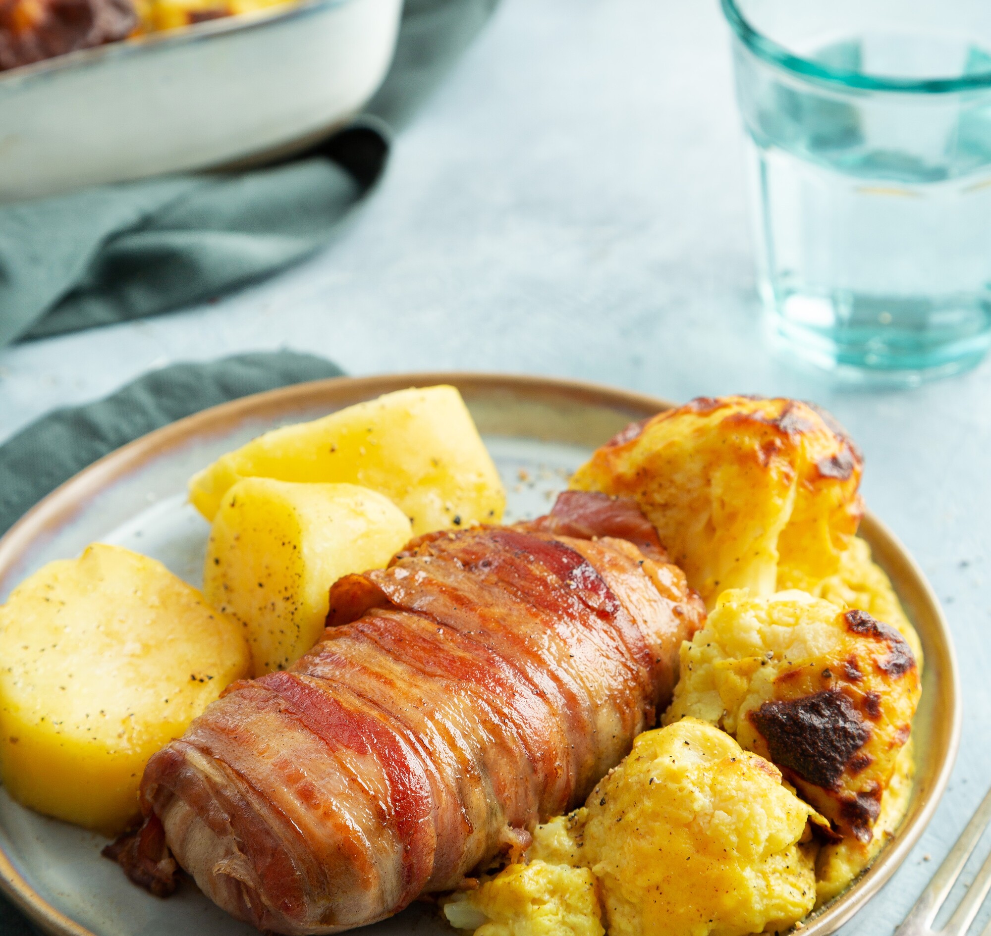 Slavink en bloemkool met een tijgervelletje - 24Kitchen