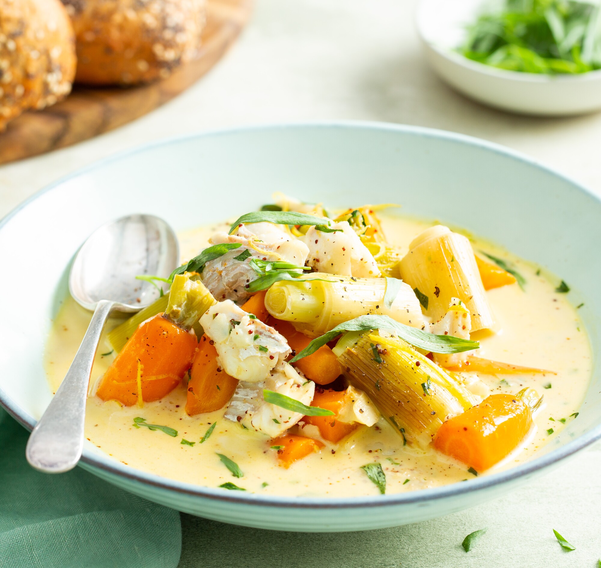 Schelvis En Kastanjechampignons - amarello