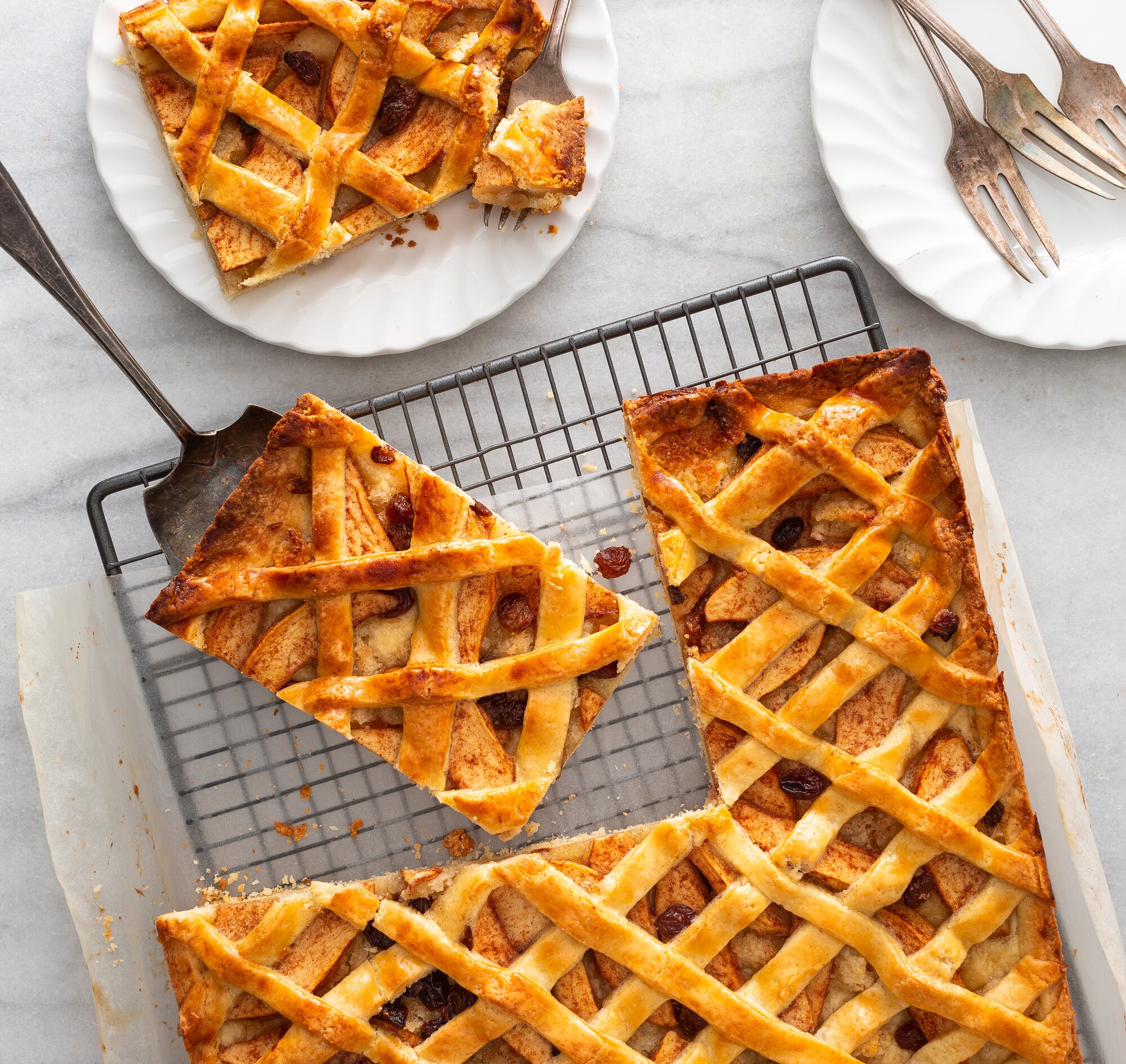 Appel-plaattaart - 24Kitchen