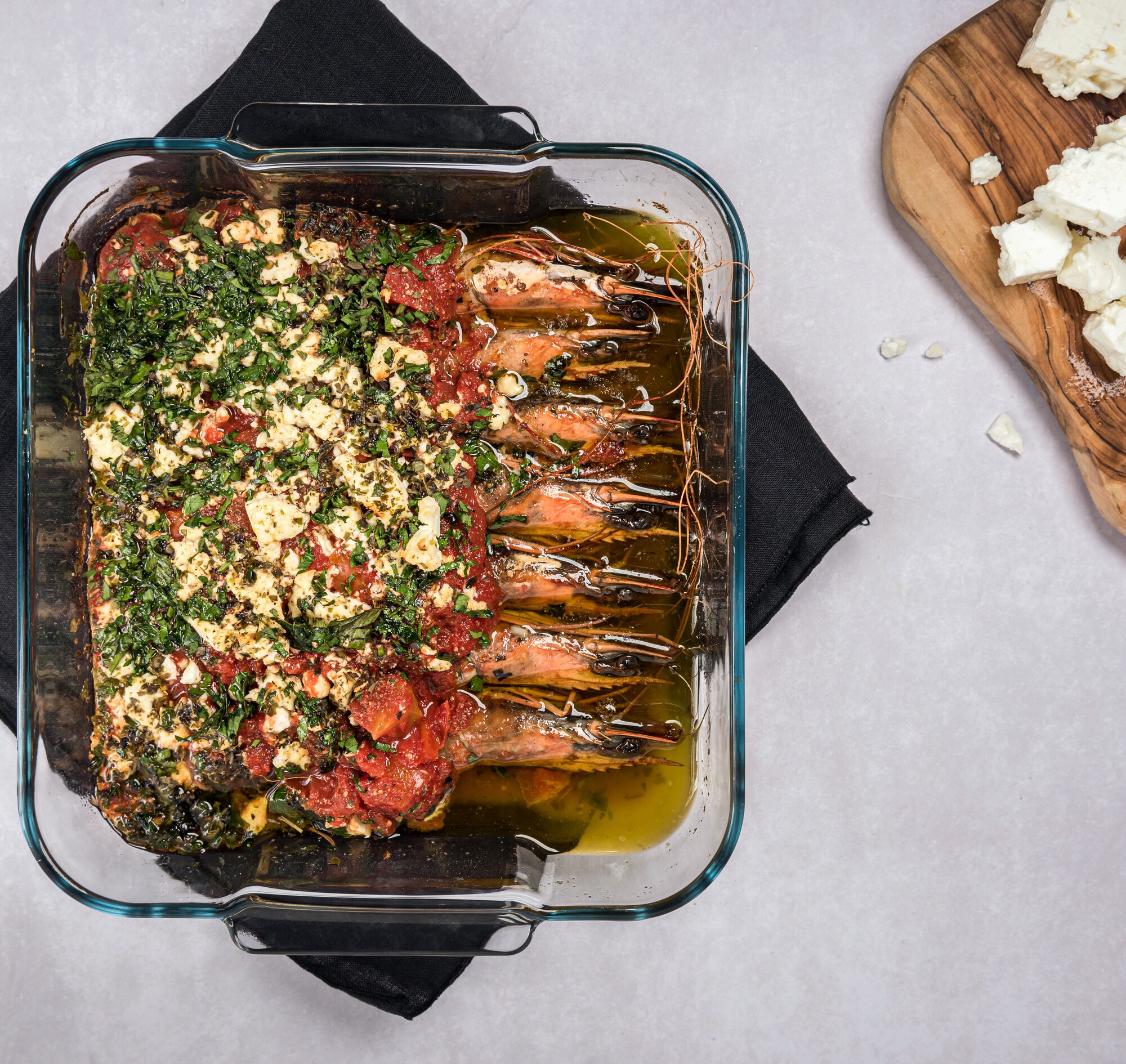 Garides saganaki recept - 24Kitchen