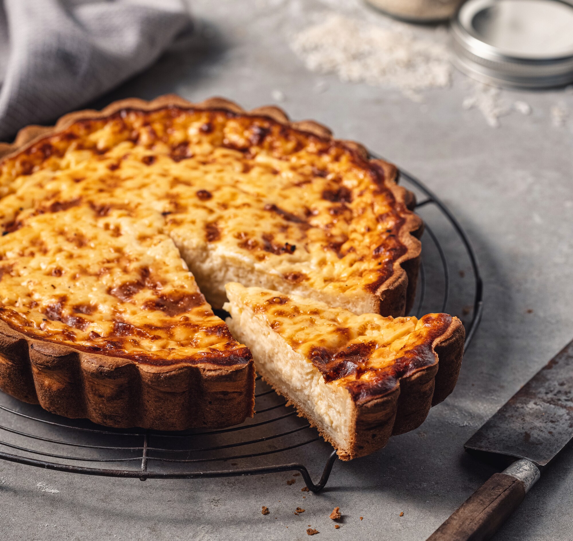 Rijstevlaai - 24Kitchen