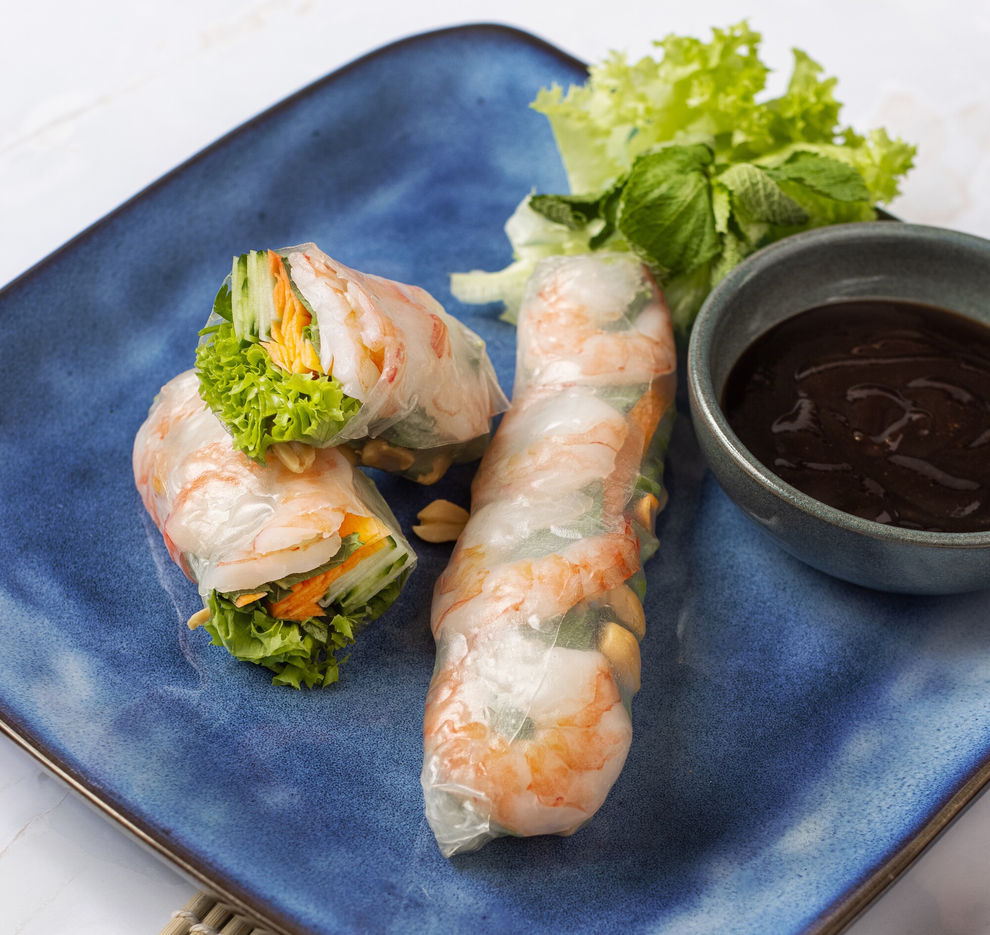 Springroll met garnaal recept | 24Kitchen