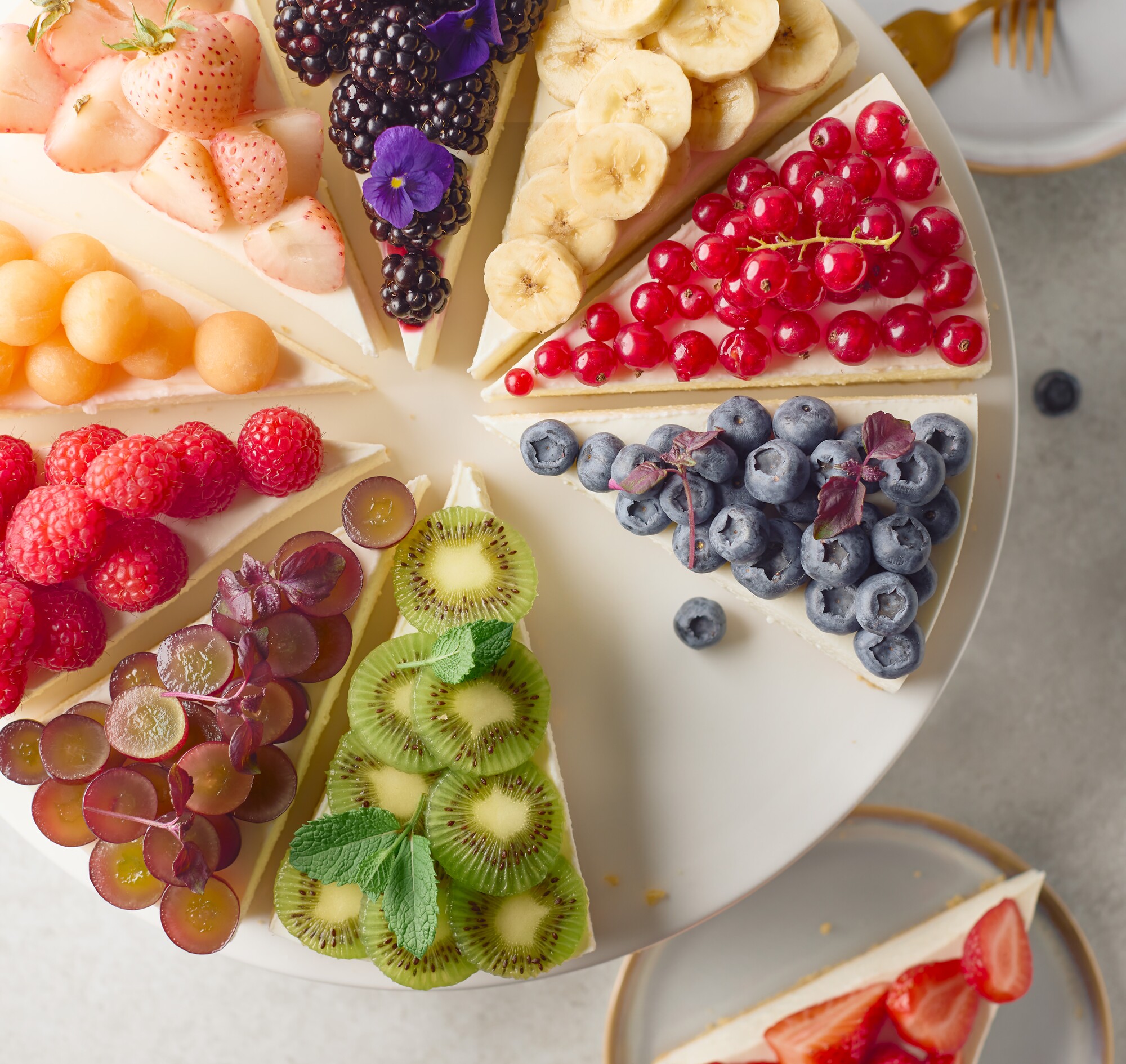 Frisse fruittaart met skyr - 24Kitchen
