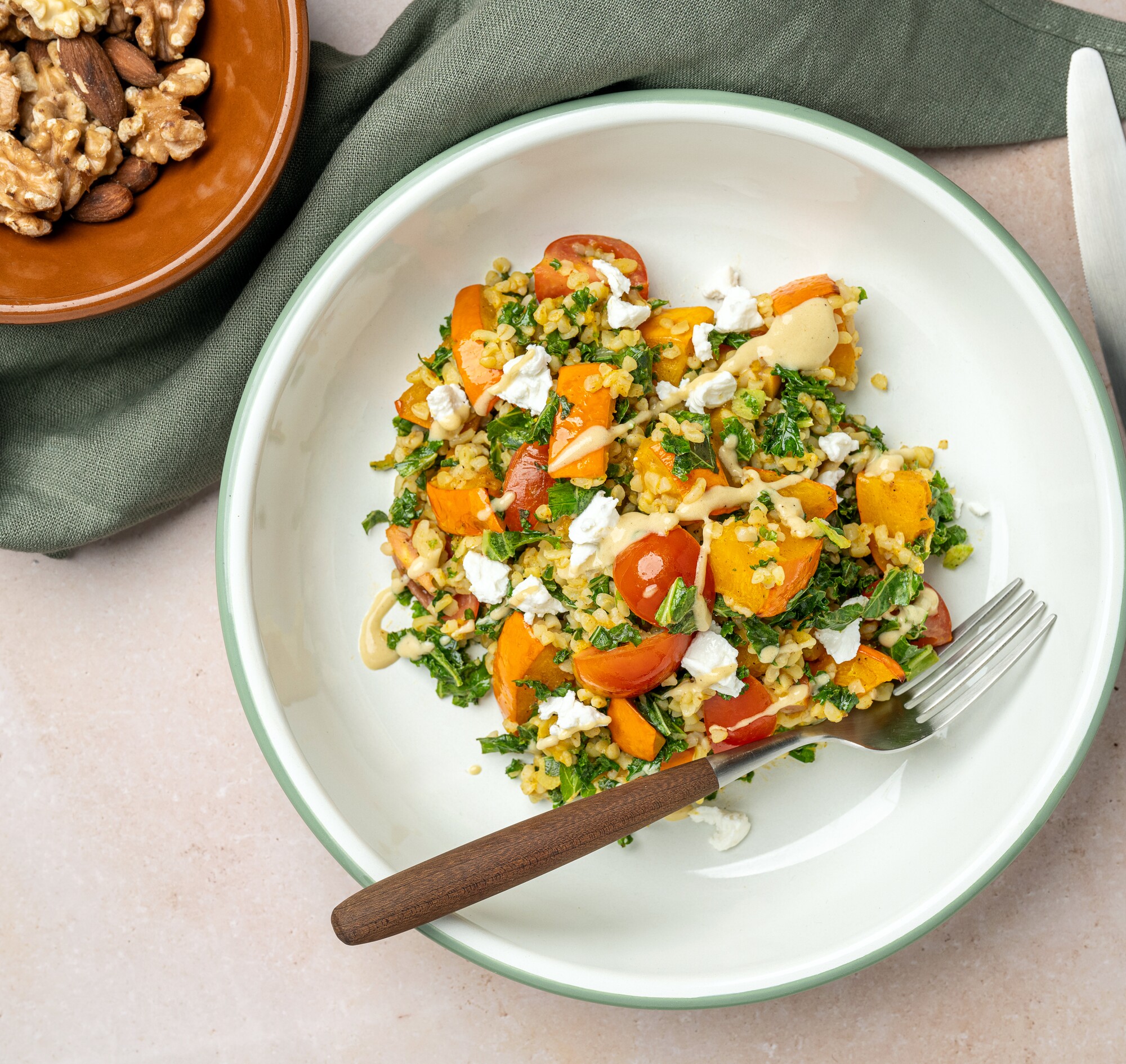 Boerenkoolsalade met geitenkaas | 24Kitchen