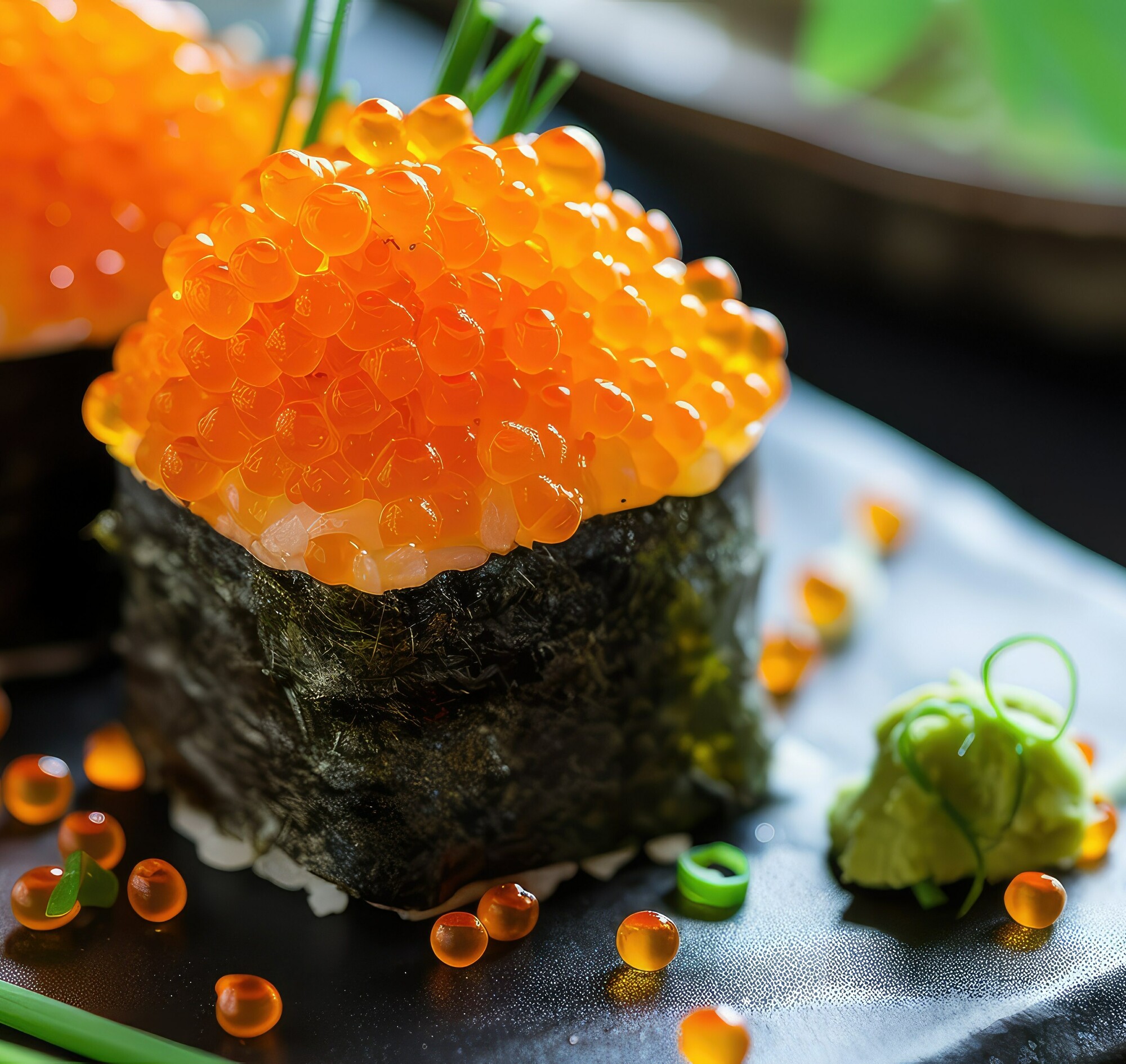 Maki gunkan sushi met viseitjes | 24Kitchen