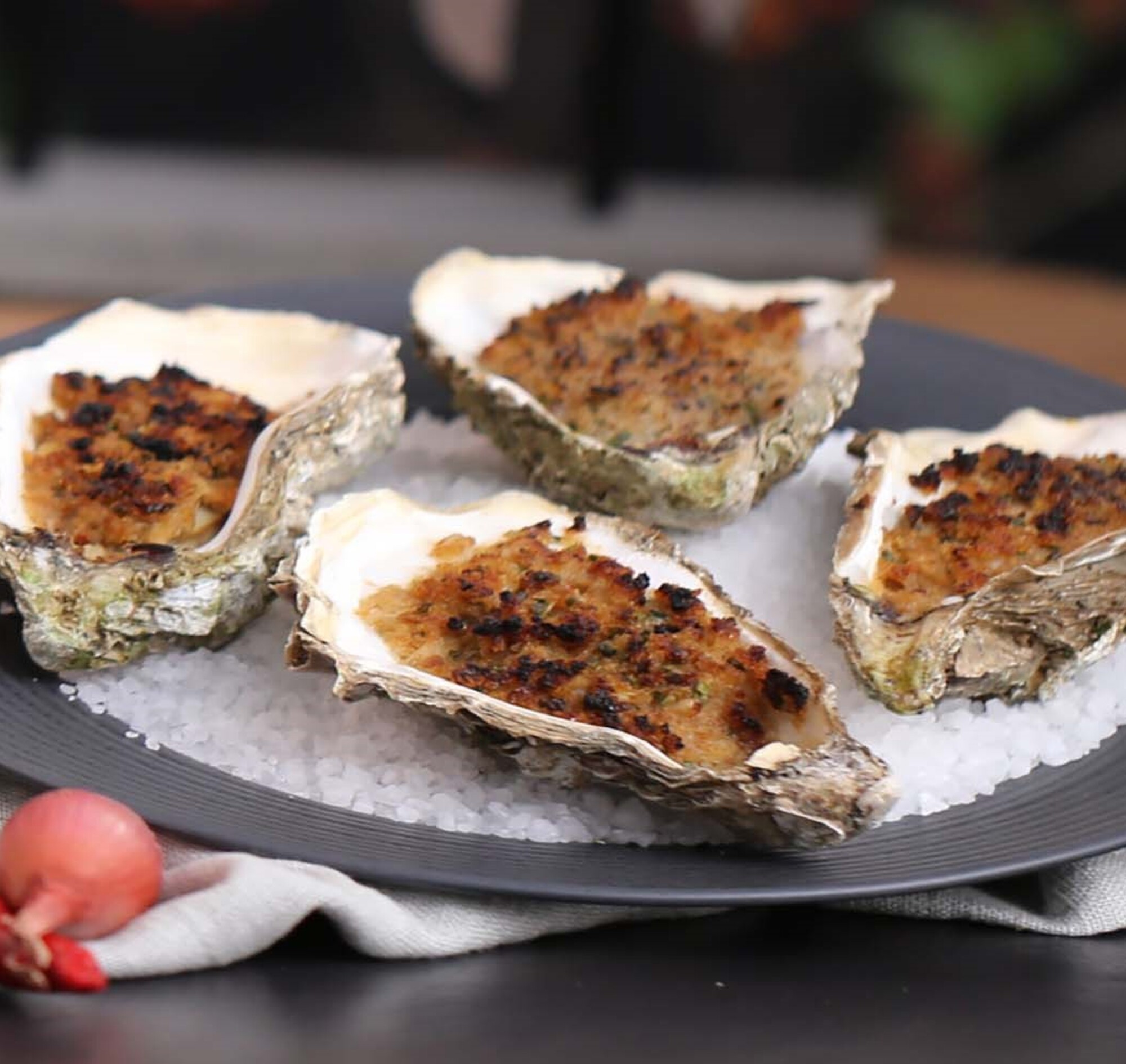 Gegratineerde oesters | 24Kitchen