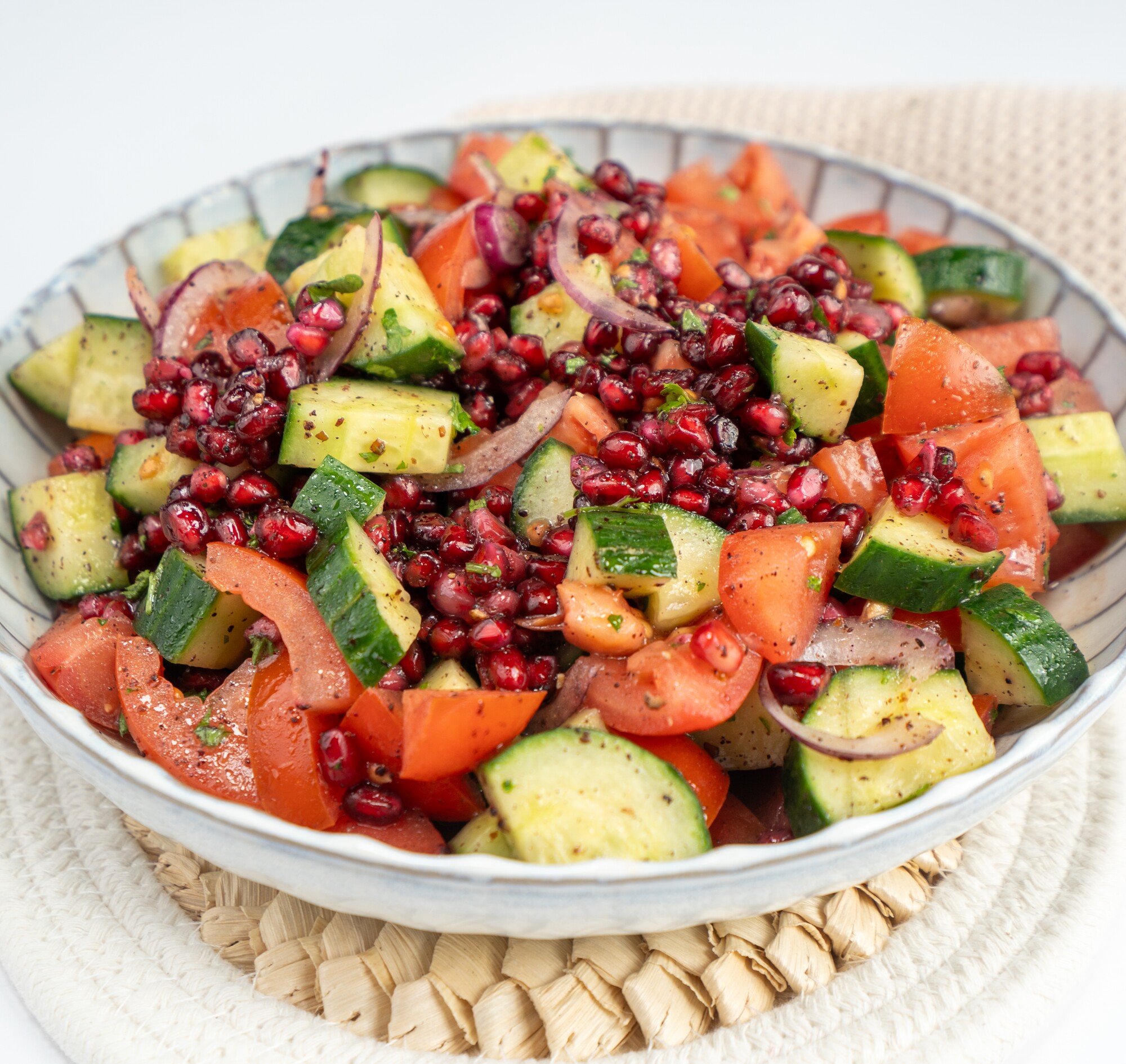 Salade met sumakdressing recept - 24Kitchen