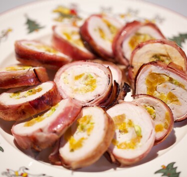 Traditioneel gevulde kalkoenfilet recept - 24Kitchen