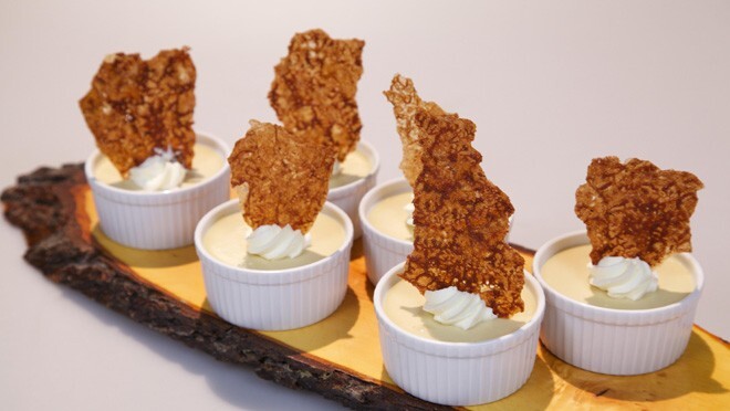 Tonkaboon-cremeuxtaartjes recept - 24Kitchen