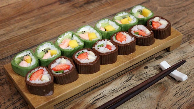Sweet sushi recept - 24Kitchen
