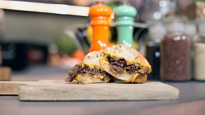 Phil's steak recept - 24Kitchen