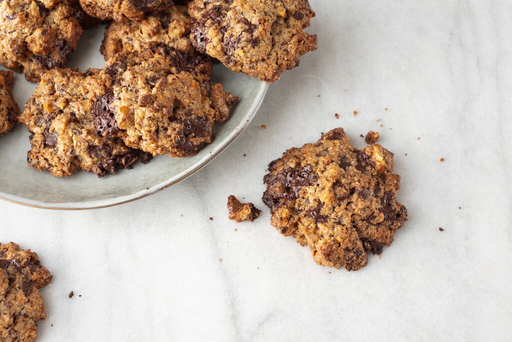 Niet-zo-zoete chocoladekoekjes recept - 24Kitchen