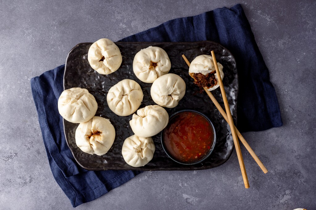 Pulled pork bapao’s recept - 24Kitchen