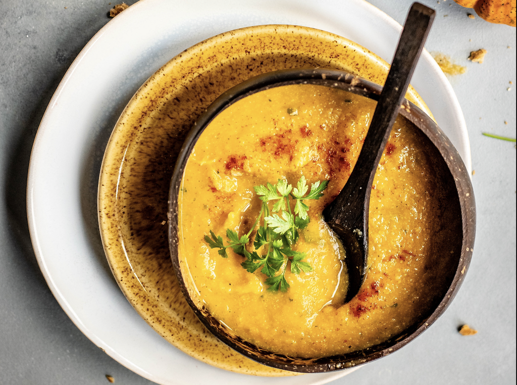 Romige kerriesoep met kip recept - 24Kitchen