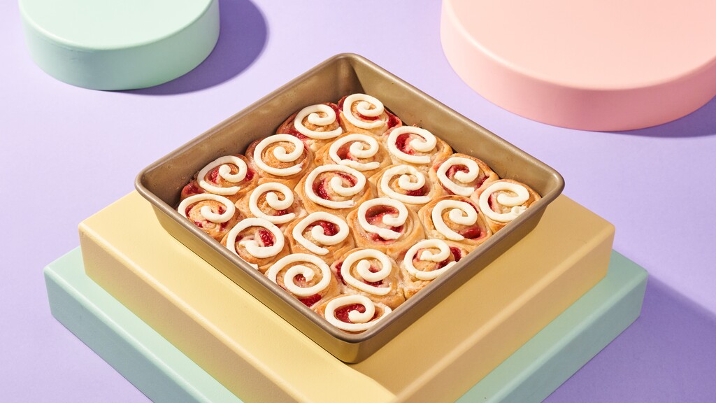 Raspberry-rolls recept - 24Kitchen