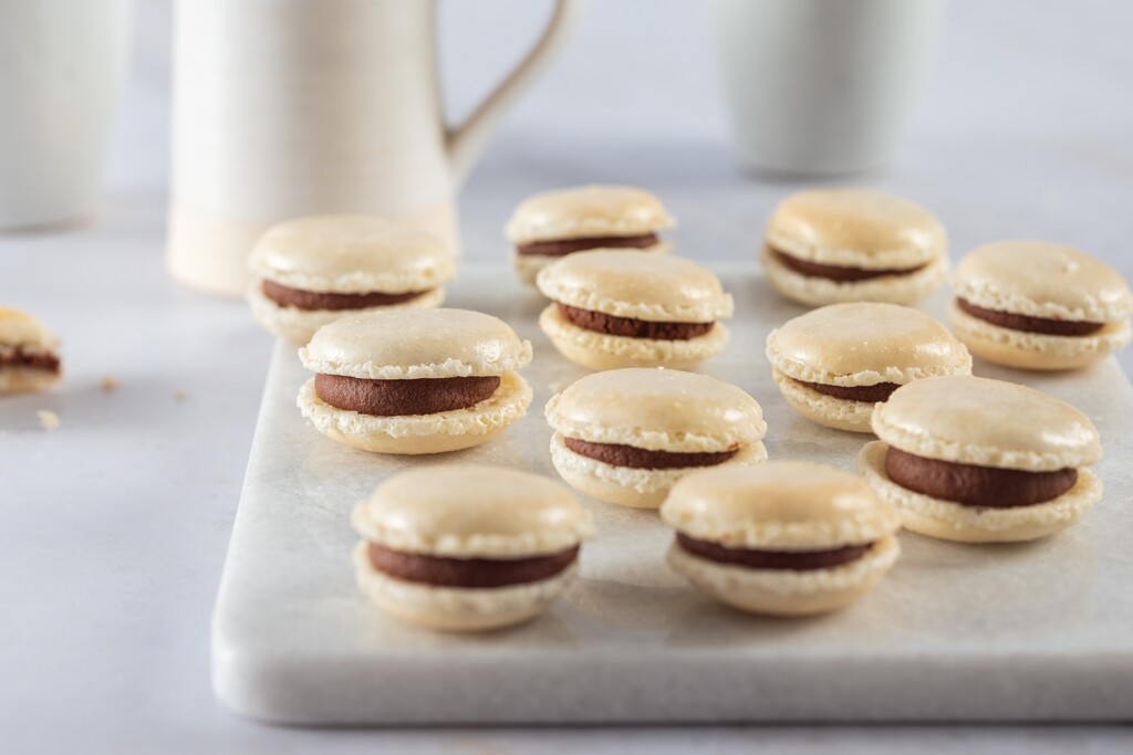 Chocolade-macarons recept - 24Kitchen