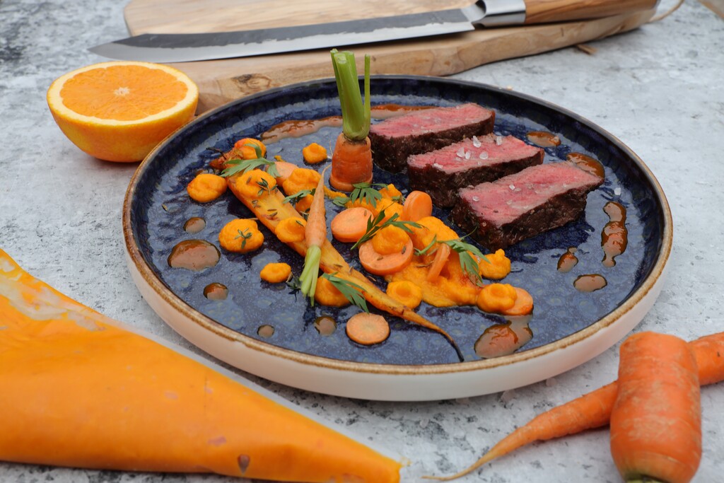 Entrecote van de bbq met wortel recept - 24Kitchen
