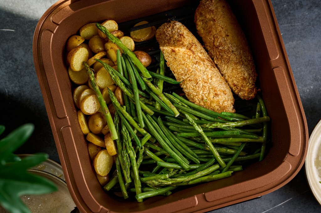 Gepaneerde kip met knoflook recept - 24Kitchen