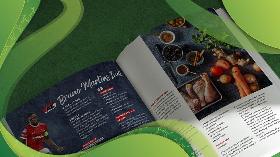 Eredivisie en 24Kitchen lanceren eenmalig foodmagazine - 24Kitchen