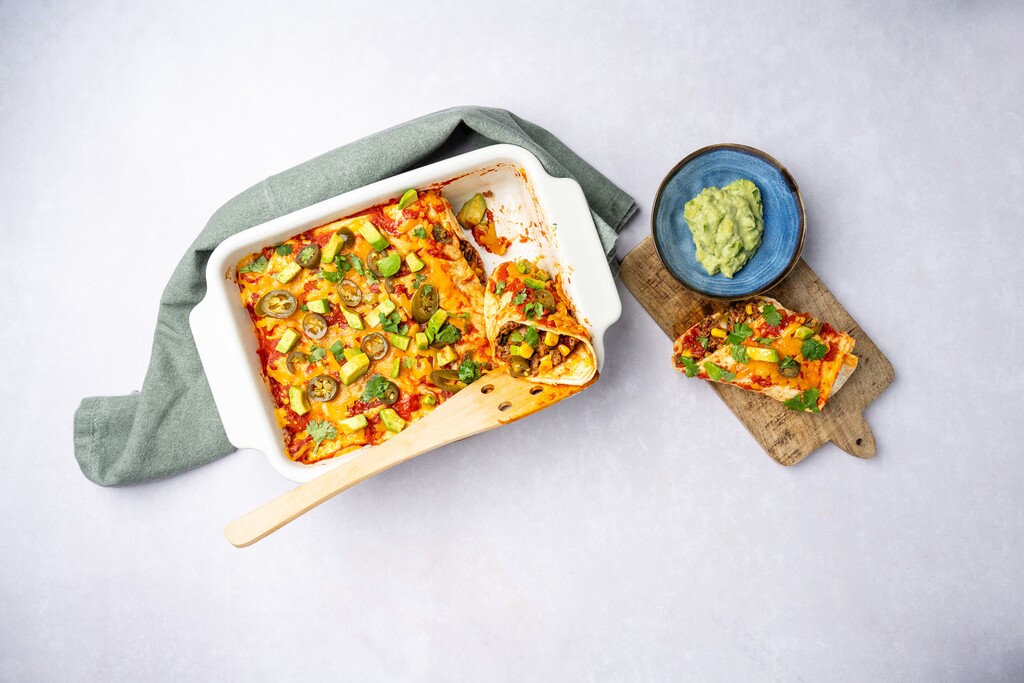 Enchiladas met gehakt recept - 24Kitchen