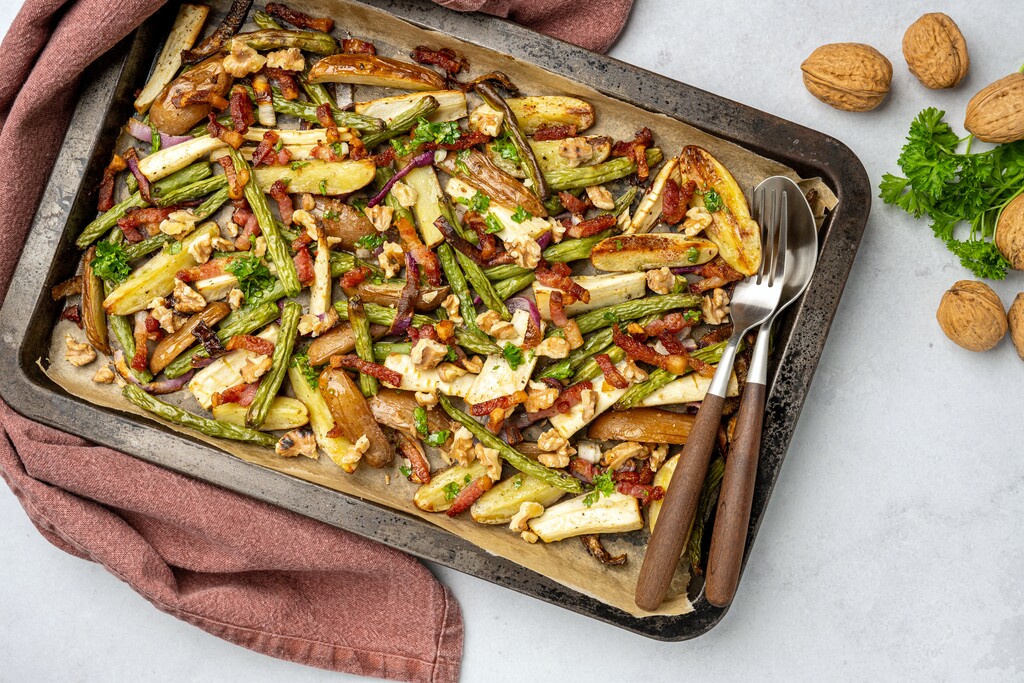 Traybake met pastinaak recept - 24Kitchen